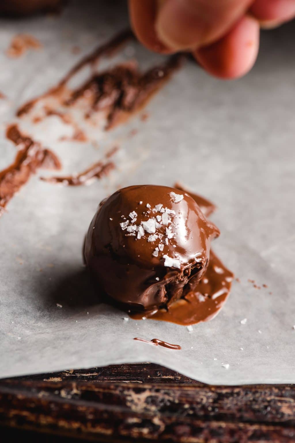 Double Chocolate Sea Salt Truffles - NeighborFood