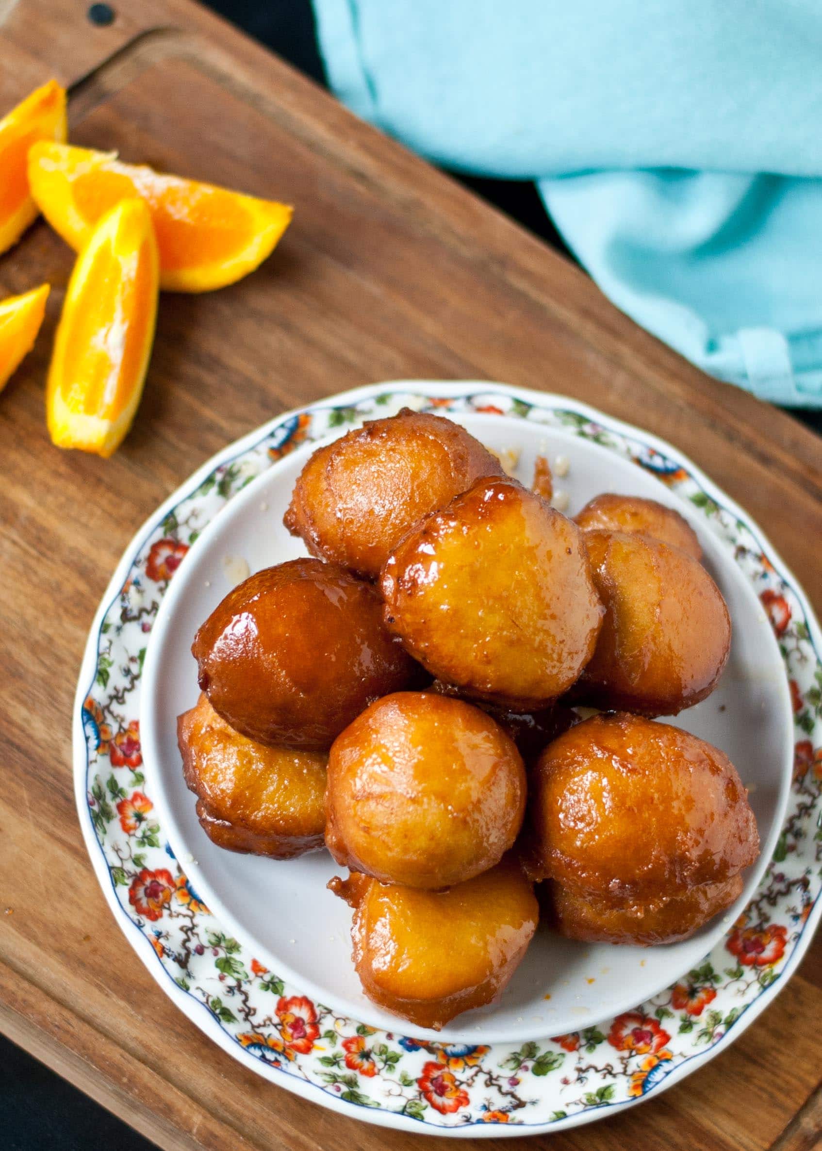 Fried Honey Citrus Cakes - NeighborFood