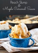 Peach Slump with Maple Caramel Sauce | Neighborfood