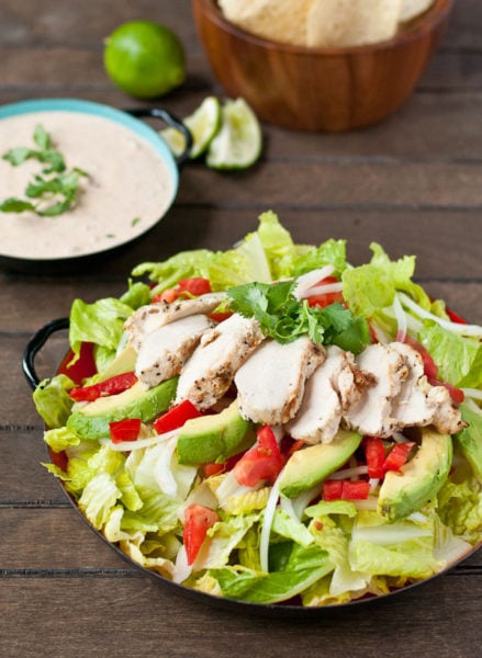 Chipotle Chicken Taco Salad Recipe | NeighborFood