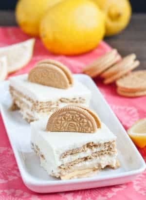 Lemon Oreo Jello Mousse Cake | NeighborFood