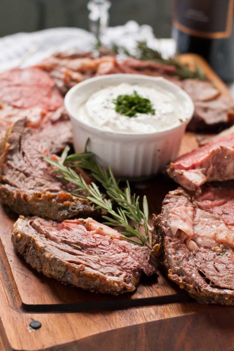 Garlic Rosemary Prime Rib Roast | NeighborFood
