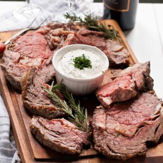 Garlic Rosemary Prime Rib Roast | NeighborFood