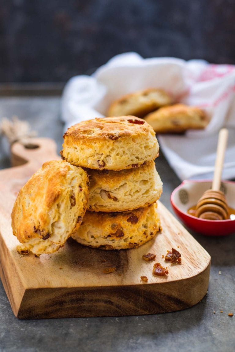 Honey Bacon Biscuits | NeighborFood