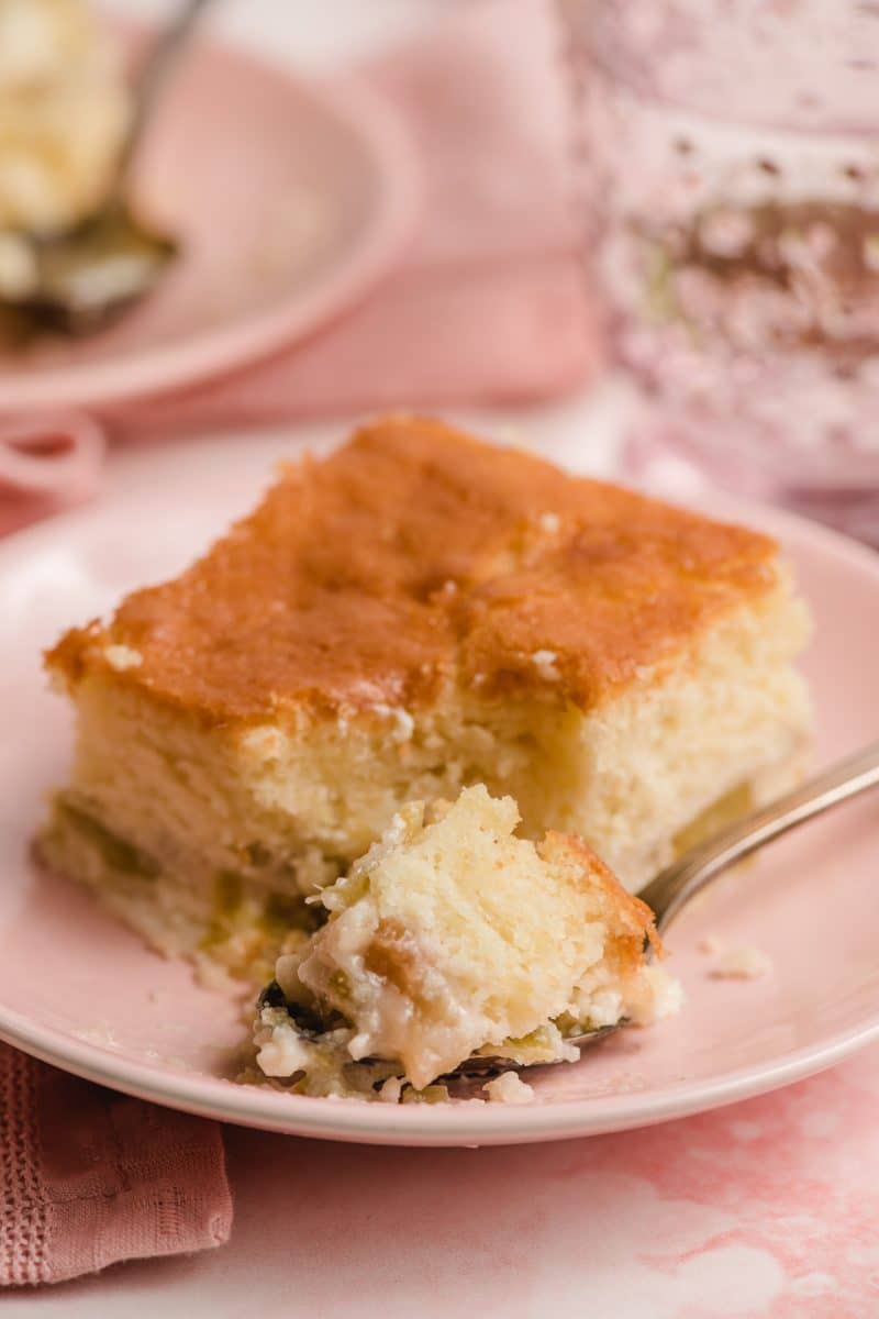 Rhubarb Custard Cake | NeighborFood