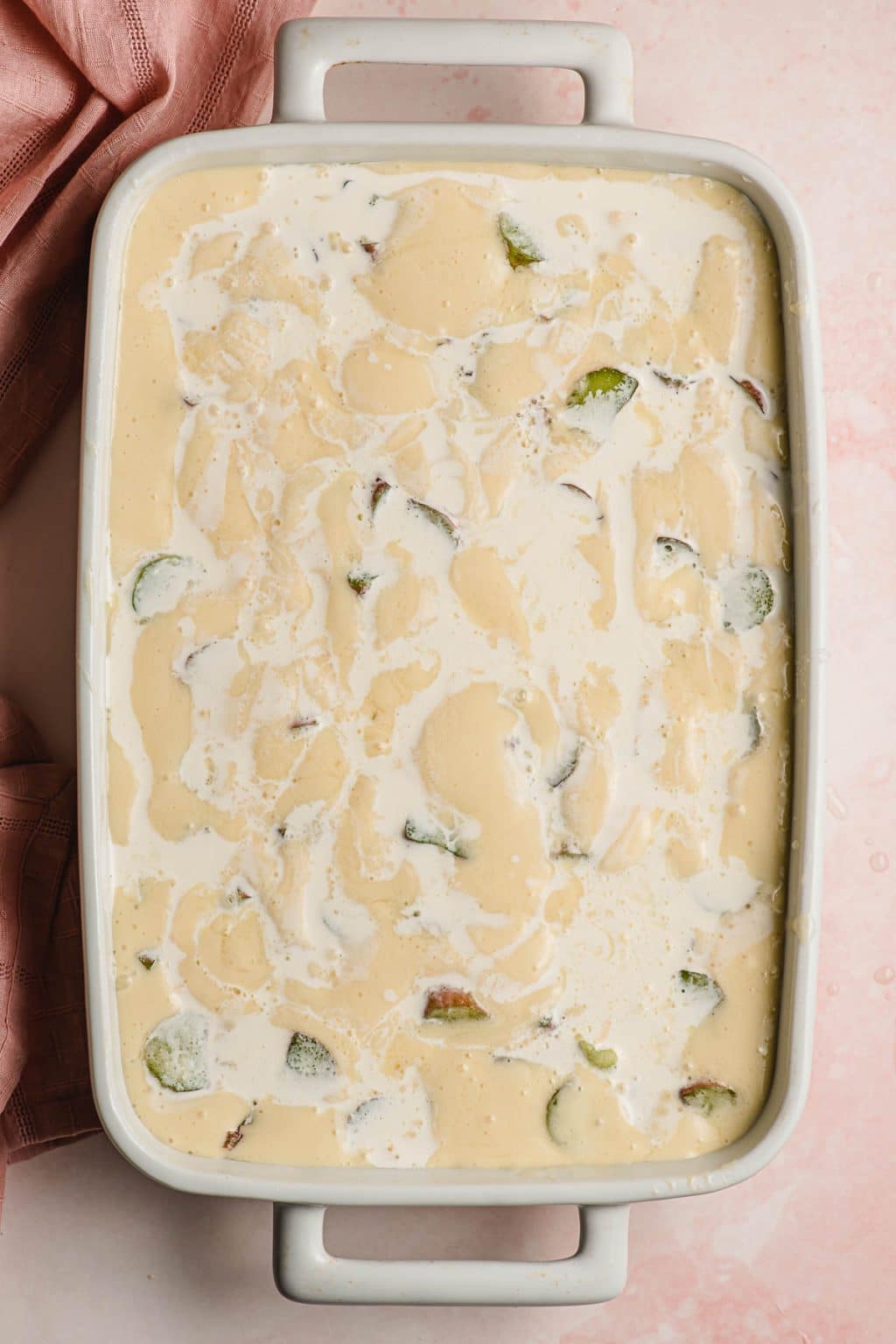 Rhubarb Custard Cake | NeighborFood