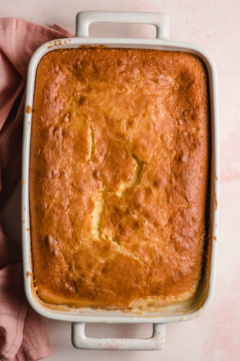Rhubarb Custard Cake | NeighborFood