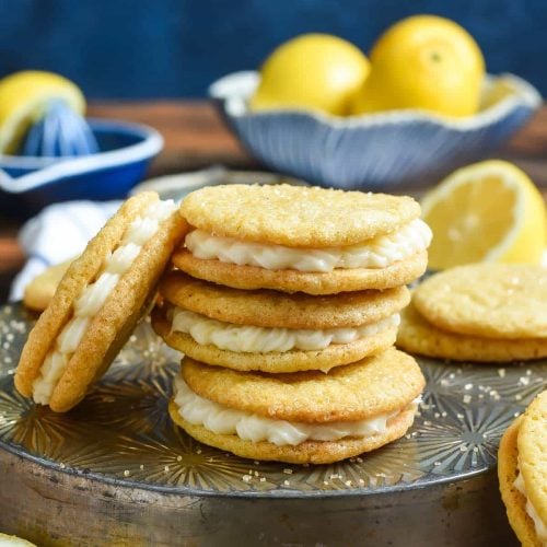 Lemon Sandwich Cookies | NeighborFood