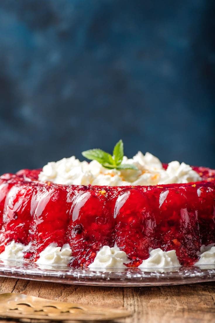 Cranberry Jello Salad - Make Ahead Holiday Side or Dessert