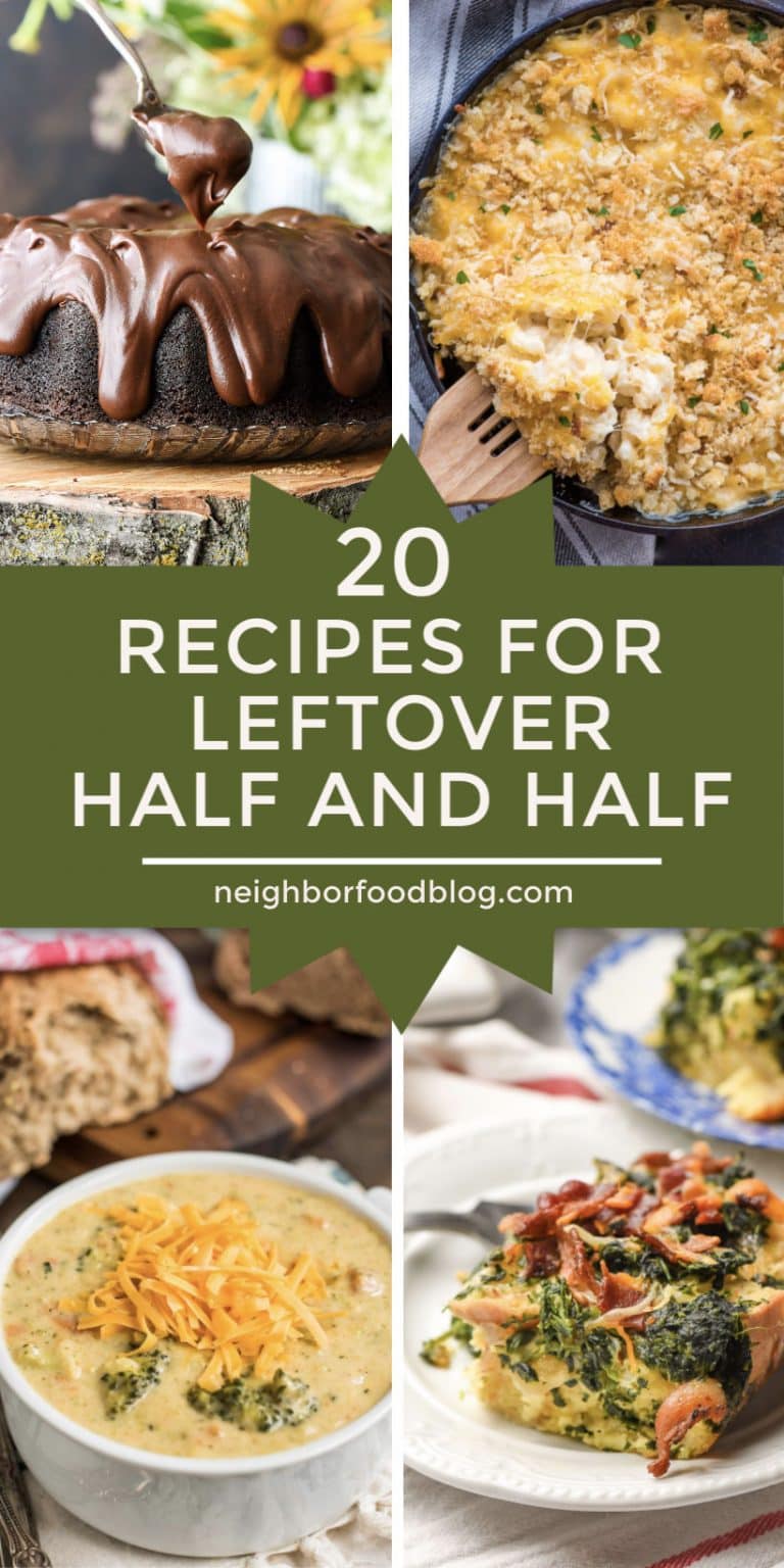 Half and Half Recipes + Tips for Freezing Leftovers - NeighborFood