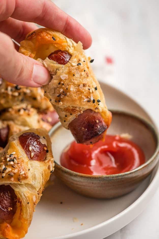 Puff Pastry Pigs in a Blanket - NeighborFood