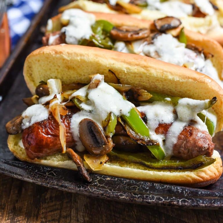 Philly Cheese Brats | NeighborFood
