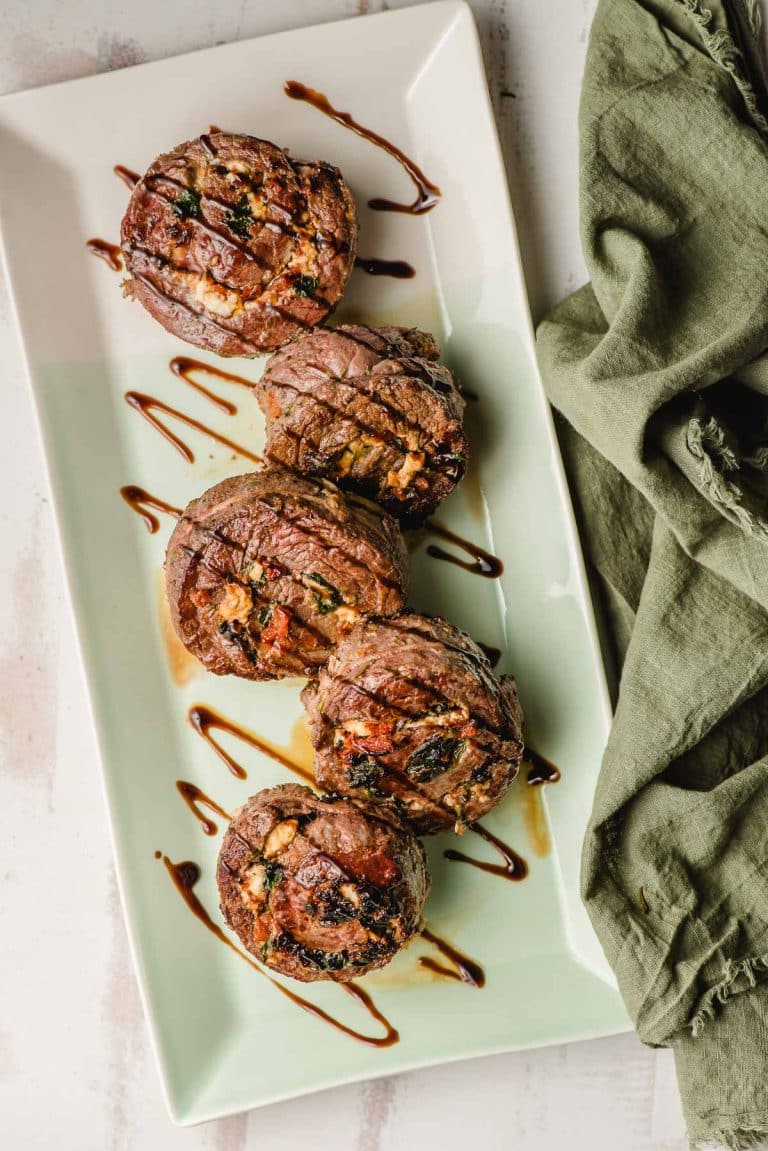 Beef Pinwheels with Sun Dried Tomatoes and Feta - NeighborFood