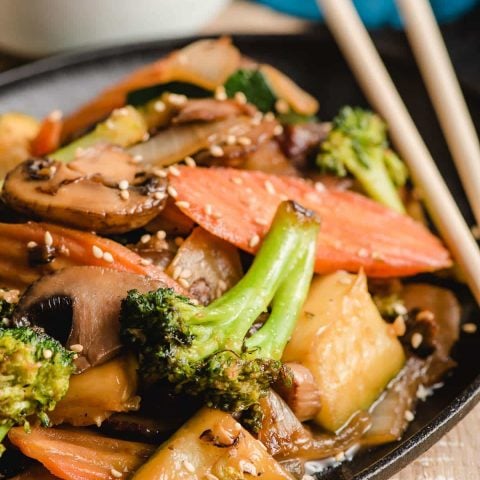 Easy Hibachi Vegetables (Copycat Recipe) | NeighborFood