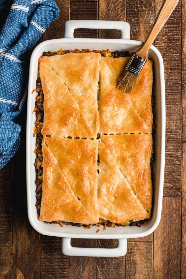 Runza Casserole (Ground Beef and Cabbage Casserole) - NeighborFood