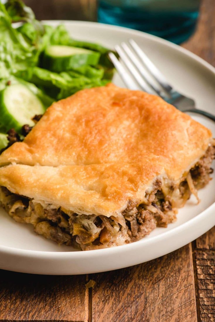 Runza Casserole (Ground Beef and Cabbage Casserole) - NeighborFood