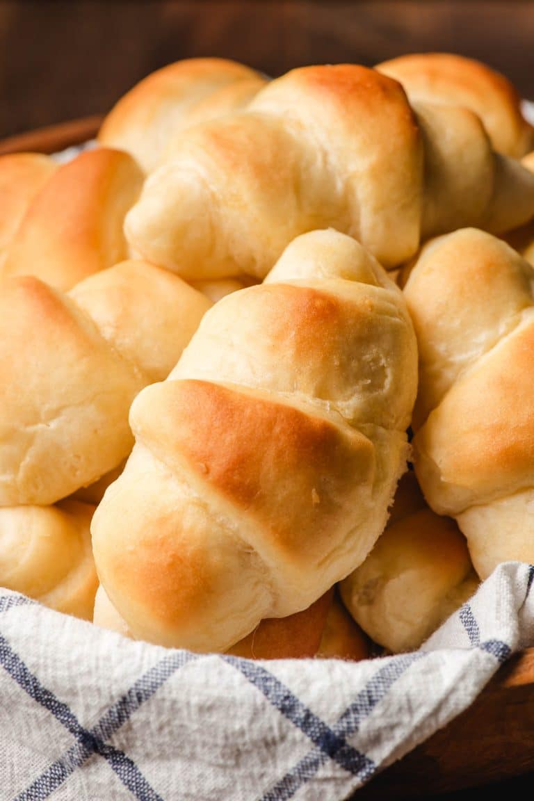 Easy Butterhorns (Make Ahead Dinner Roll Recipe)