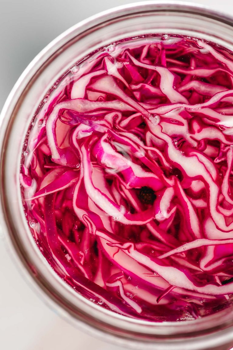 Quick Pickled Red Cabbage (and onions!) - NeighborFood