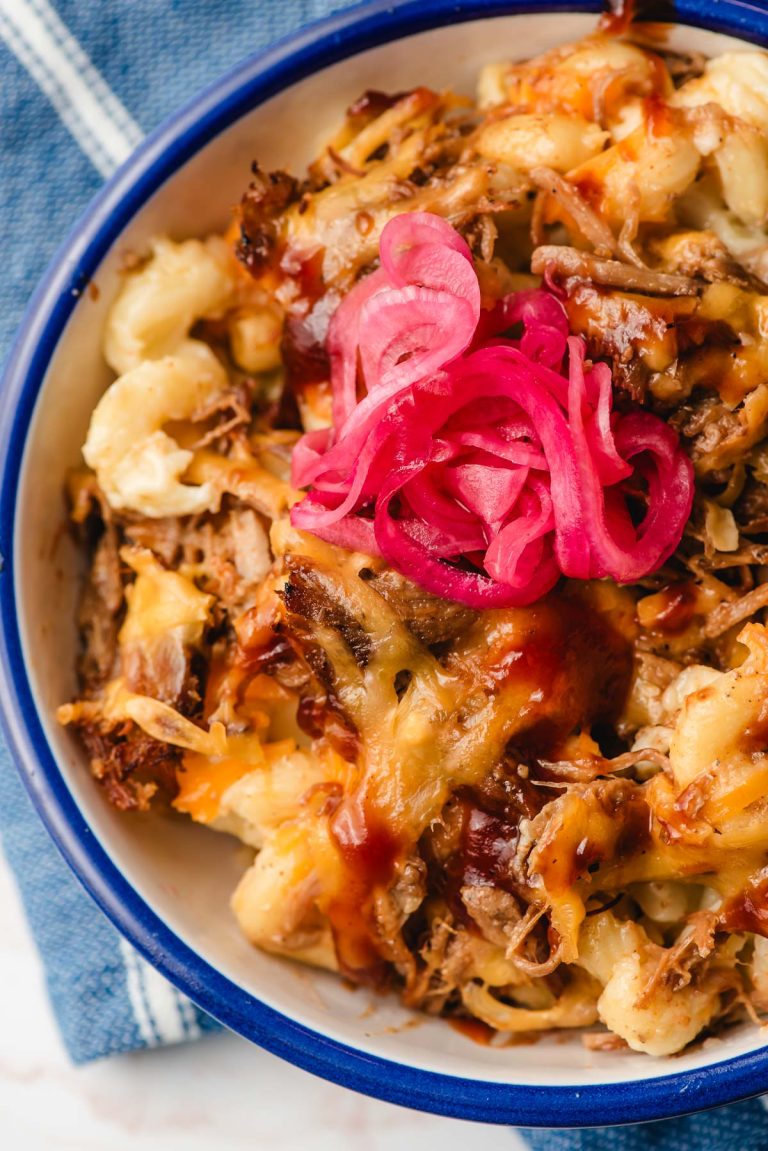Pulled Pork Mac and Cheese - NeighborFood - 100% yum. No AI