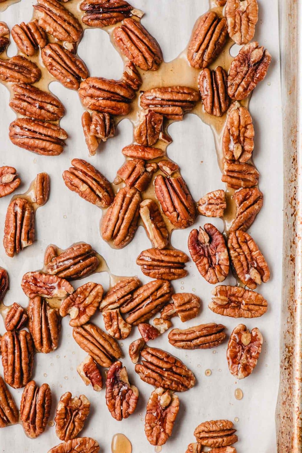 Easy Candied Maple Pecans